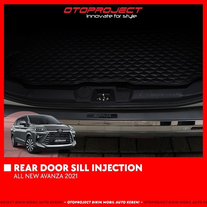Jual Otoproject - Rear Door Sill All New Avanza 2021 Injection | Shopee ...