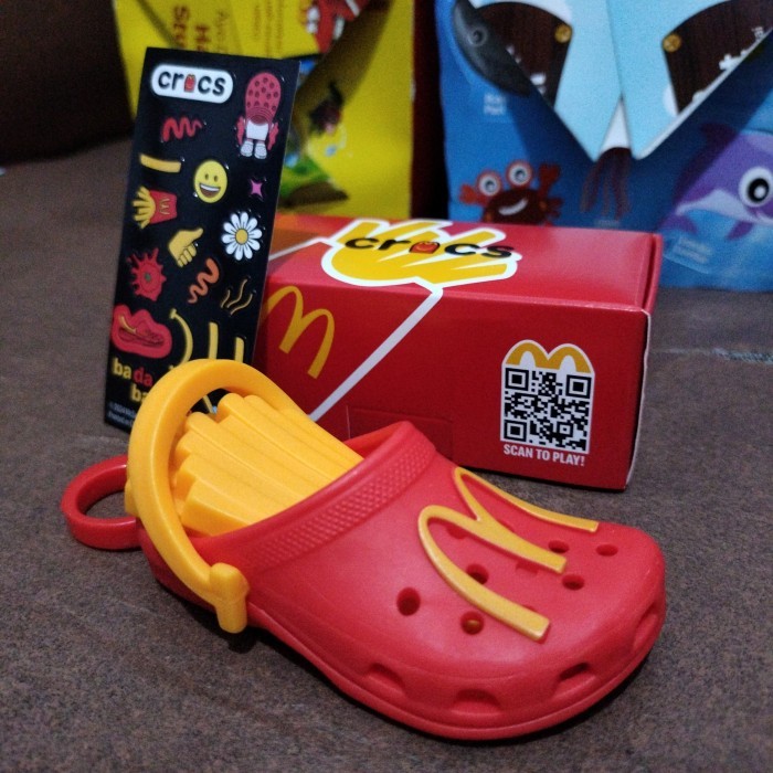 Jual HAPPY MEAL MCDONALDS MCD CROCS 2024 ORIGINAL | Shopee Indonesia