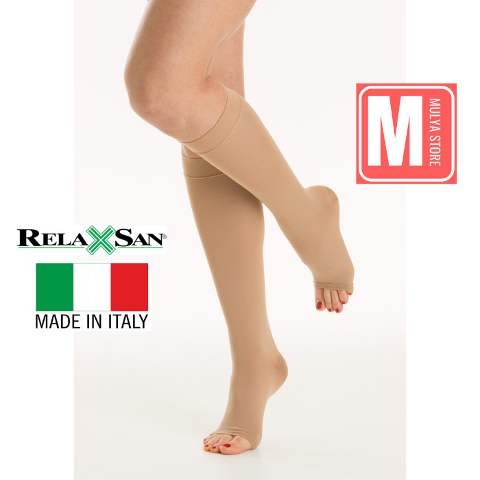 Jual Relaxsan Soft Stocking Varices Made In Italy Stoking Varises Knee ...