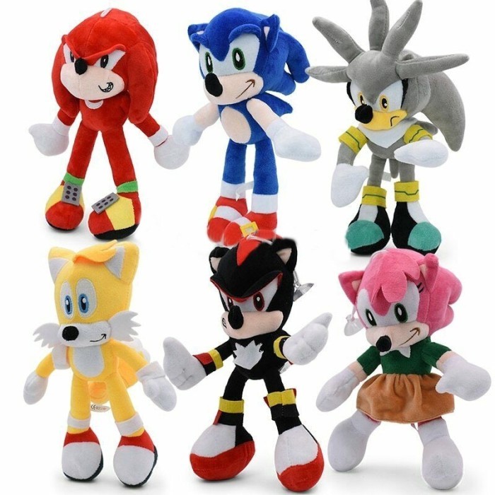 Jual kado mainan anak boneka kartun sonic/boneka sonic | Shopee Indonesia