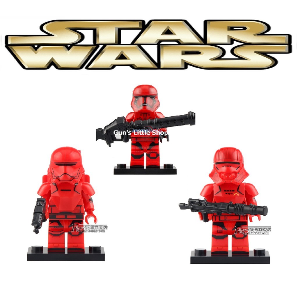 Jual Mini Action Figure - Starwars Order Sith Guard Flame Jet Trooper ...