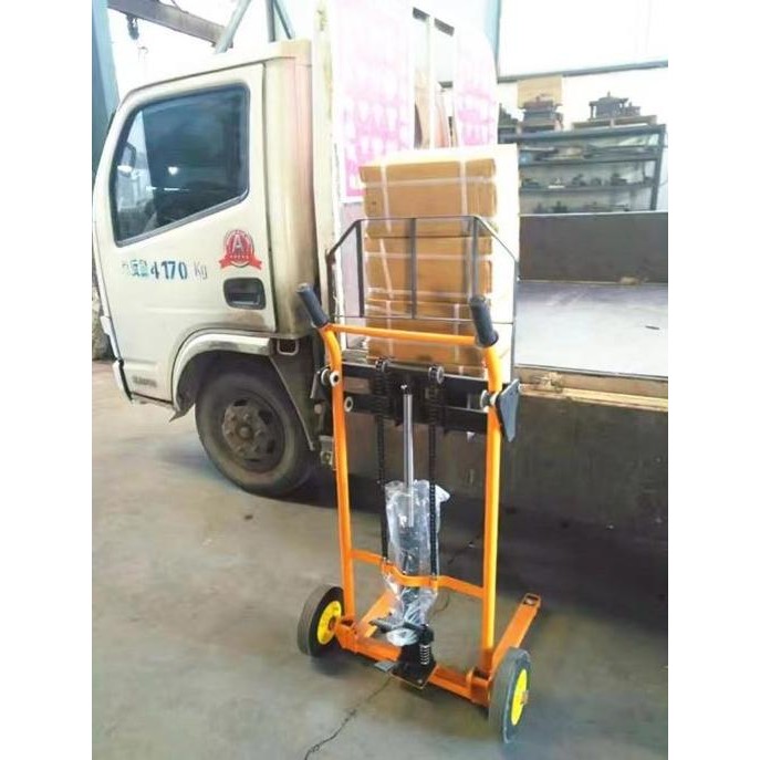 Jual Manual Mini Hand Stacker / Forklift Manual Kapasitas 200 kg 90cm ...