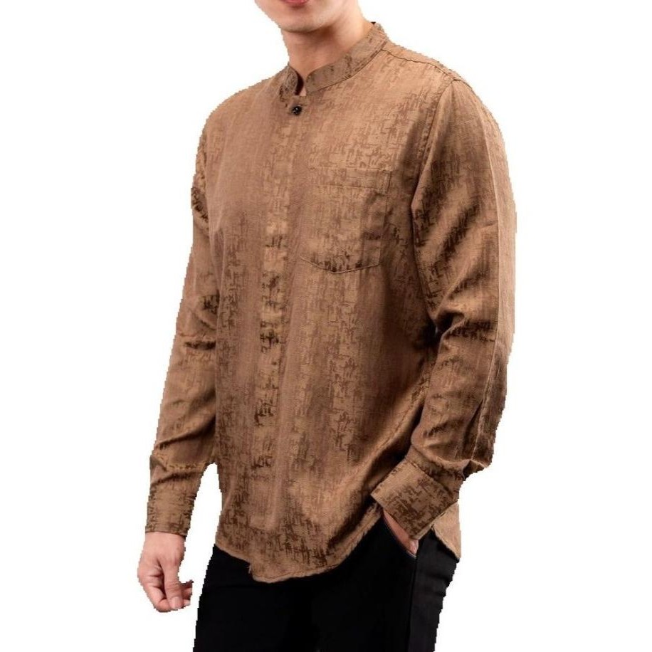 Jual Baju Koko Pria / Kemeja Koko Slim Fit / Hem Koko Muslim Putih / Cdk 07 Hidayahjumat ...