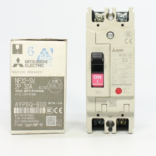 Jual Nf32-Sv 2P 3A 4A 6A 10A 16A 20A 25A 32A No Fuse Breaker Mitsubishi ...