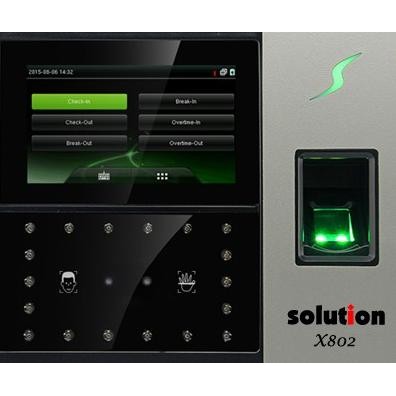 Jual Solution X802 Fingerprint Mesin Absensi Alat Absen Sidik Jari P67M ...