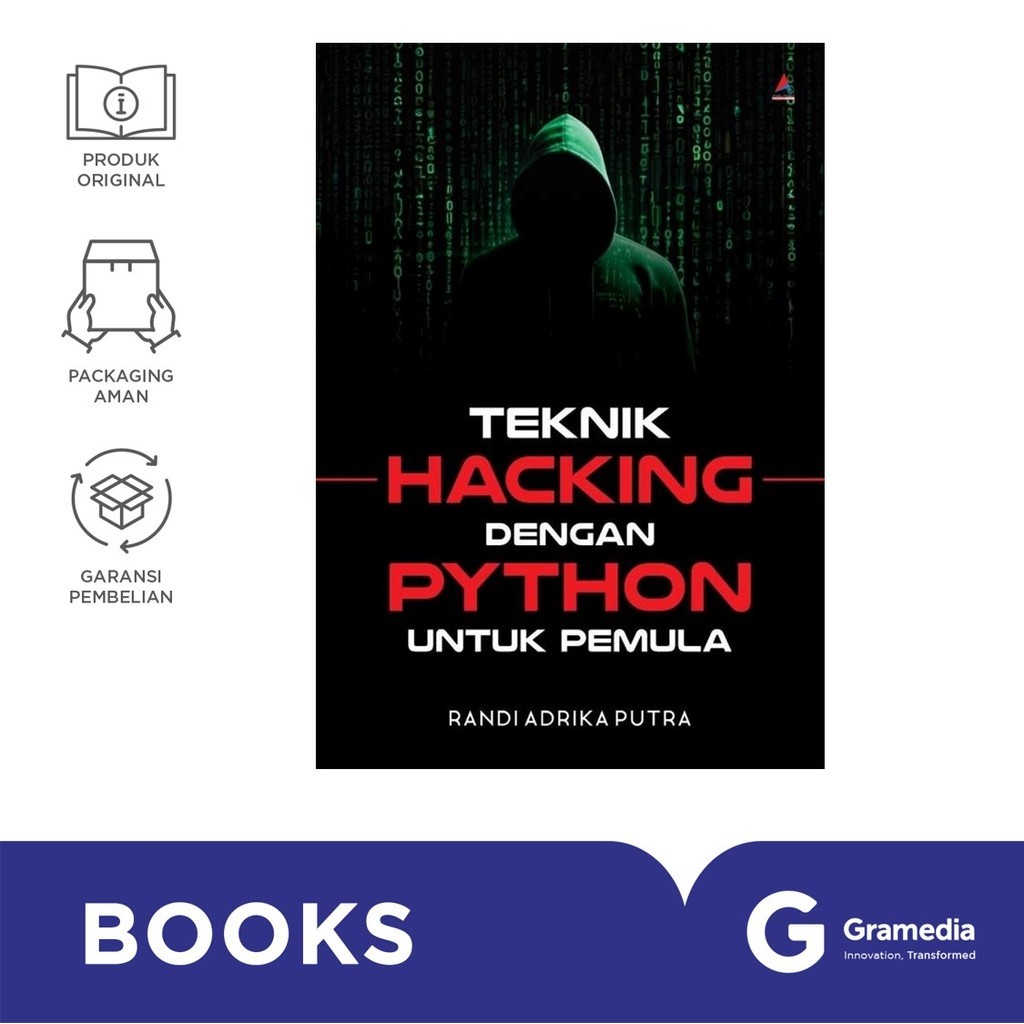 Jual Teknik Hacking dengan Python untuk Pemula ( Randi Adrika Putra ) | Shopee Indonesia
