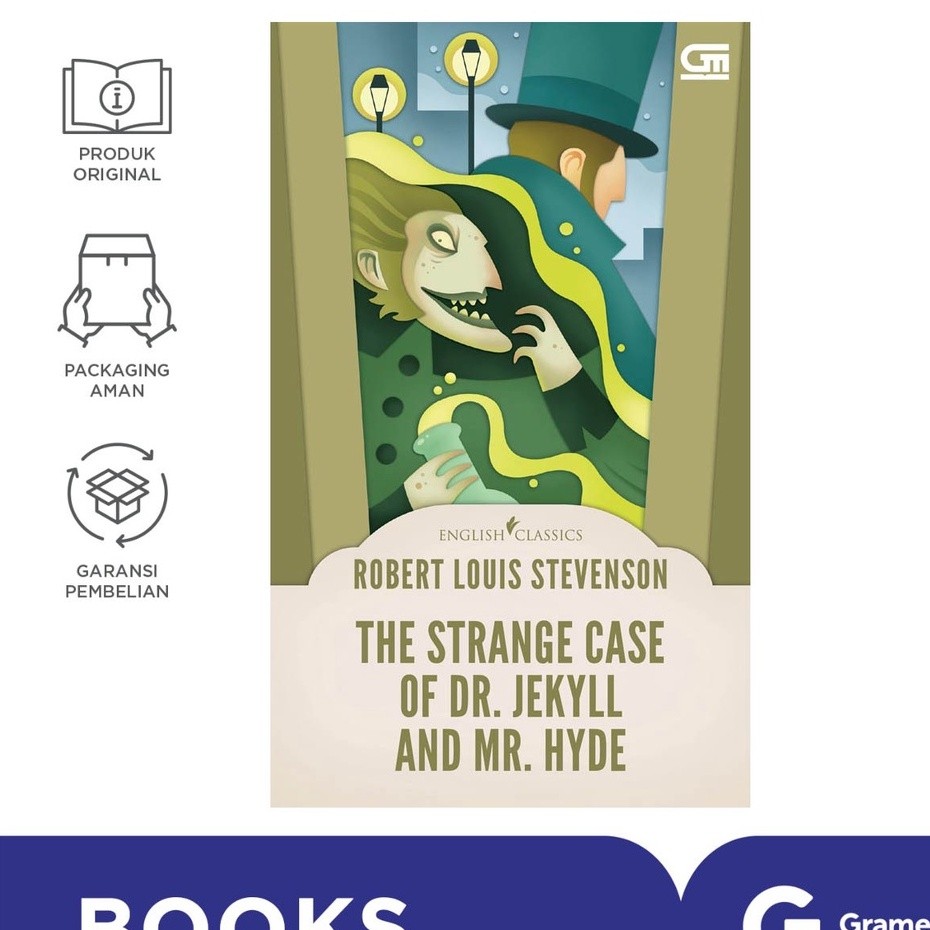 Jual English Classics: The Strange Case of Dr. Jekyll and Mr. Hyde (Robert Louis Stevenson ...