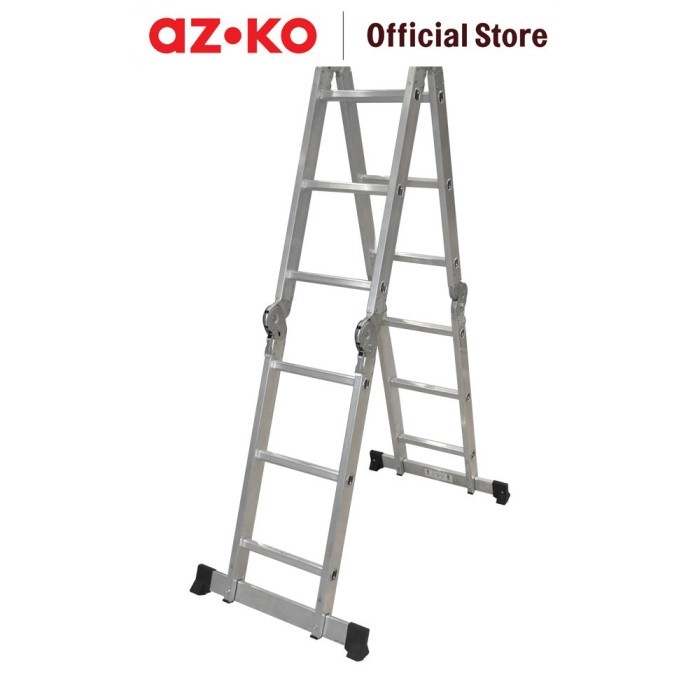 Jual AZKO Krisbow 3.3 Mtr Tangga Lipat Aluminium Multifungsi 4x3 Step ...