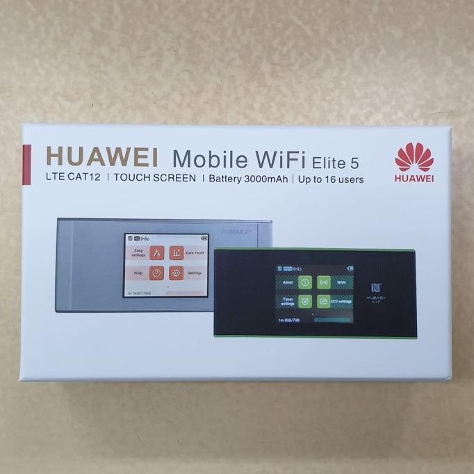 Jual Modem Mifi 4G Huawei Elite 5 Support Dual Band Wifi 2.4G 5G TF ...
