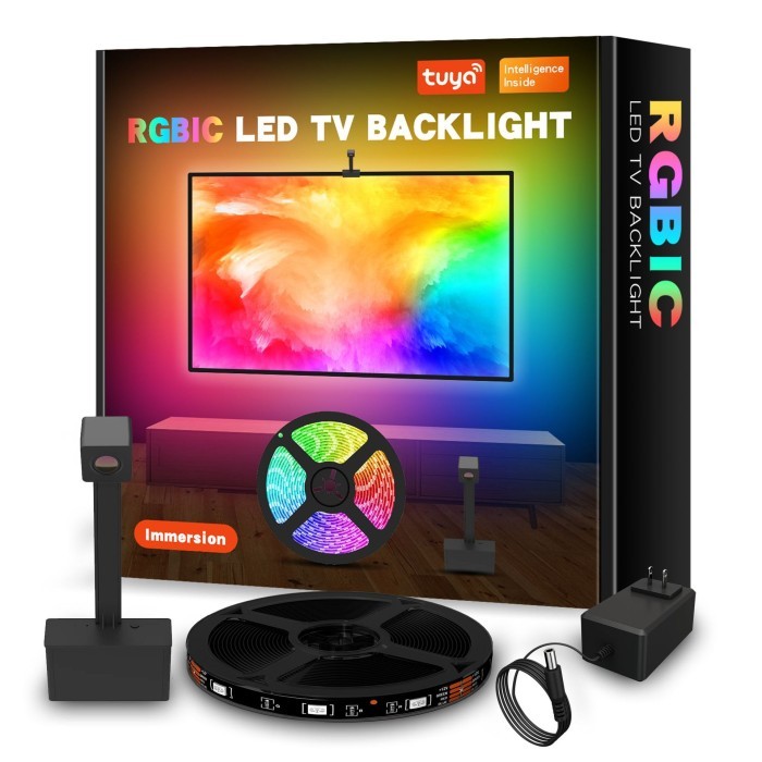 Jual Stark Led Strip Tv Backlight Smart Rgbic Ambient Light W/ Camera ...