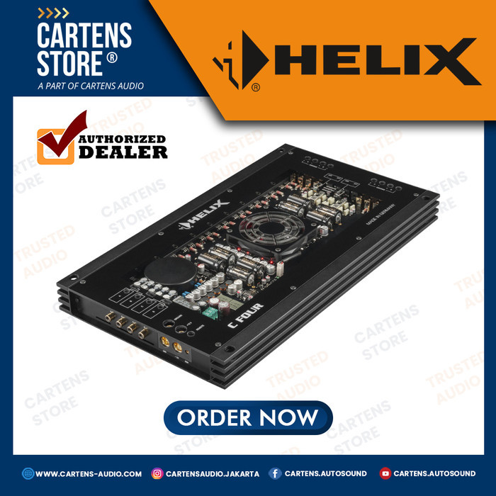 Jual Power Amplifier Helix C Four by Cartens Store | Shopee Indonesia