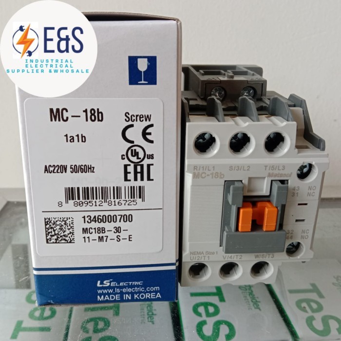 Jual Magnetic Kontaktor / Contactor Ls Mc-18B 3P 110V 220V 380V / Mc18B Ls | Shopee Indonesia