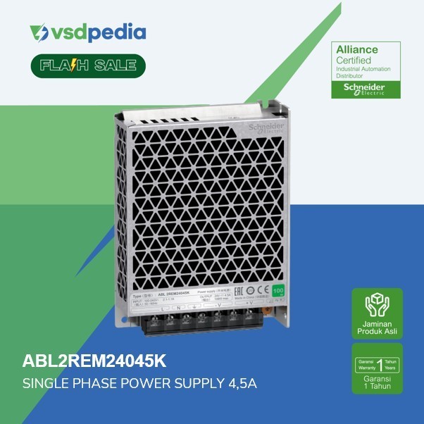 Jual Schneider Electric Power Supply Phaseo ABL2 4.5A 24VDC ...