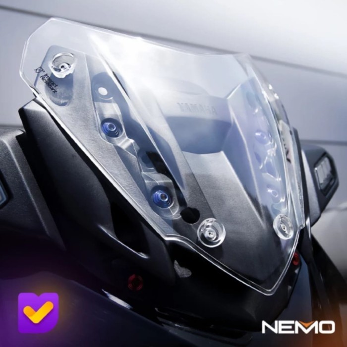 Jual Windshield Visor Tipe Sporty Europe Nemo Gma New Xmax 250 ...