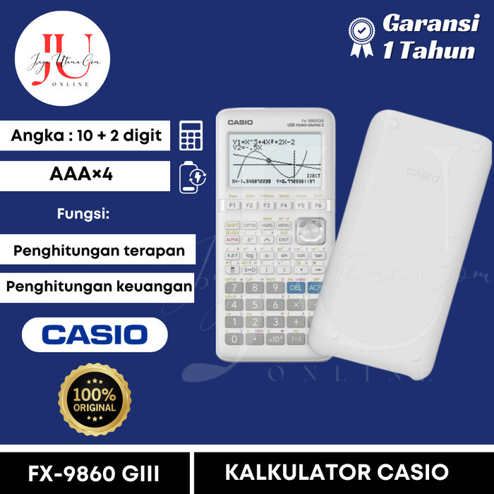 Jual Calculator Scientific / Graphic Ilmiah Casio Fx-9860Gii Sd ...