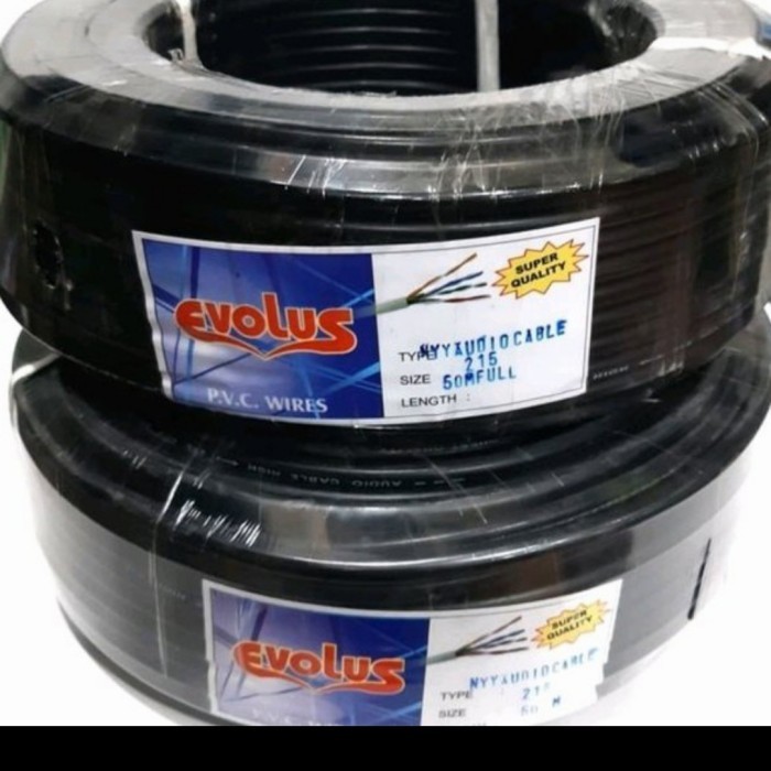 Jual Kabel listrik serabut 2x1,5 se rol panjang 50 meter/kabel listrik rol | Shopee Indonesia