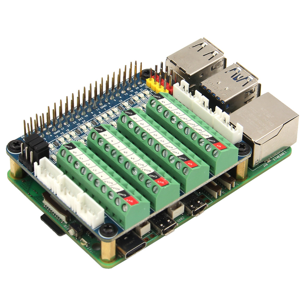 Jual Baru Raspberry Pi GPIO Breakout Connector| PCF8591 Module GPIO ...