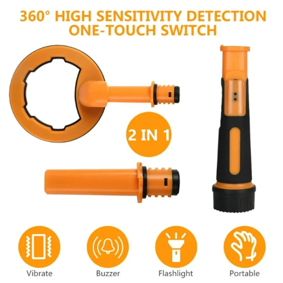Jual BARU 2 IN 1 Hand Held Underwater Metal Detector Pulse Pinpointer ...