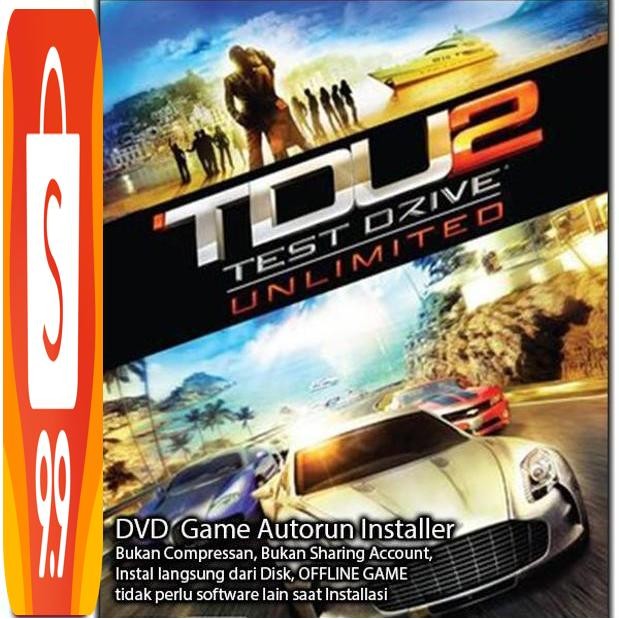 Jual test drive unlimited 2 (tdu2) pc game race buy 2 free 1 | Shopee ...