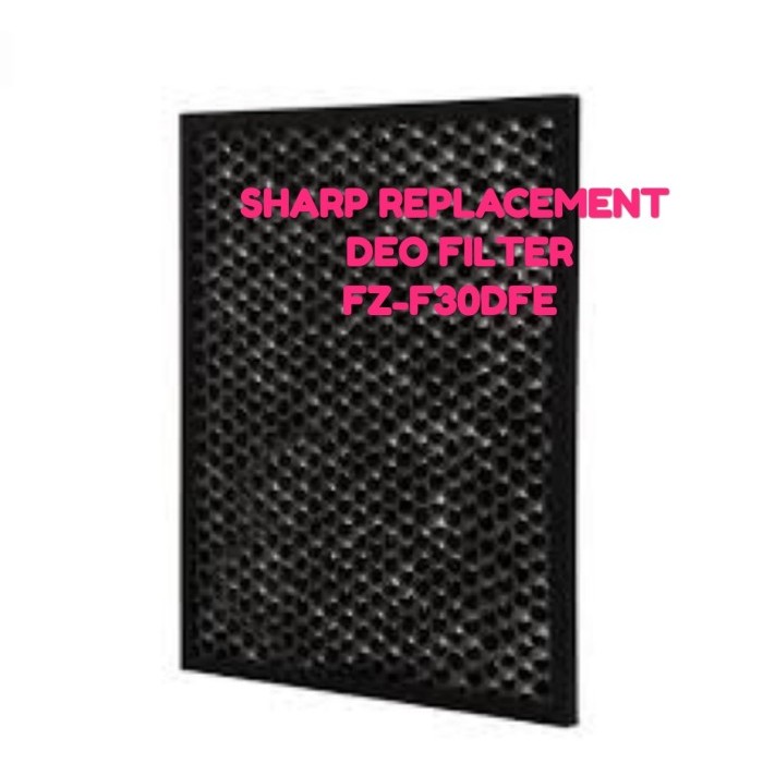 Jual Sharp Replacement Deo Filter F30Y/J30Y/F30L/FZ-F30DFE/FPGM30/KC ...