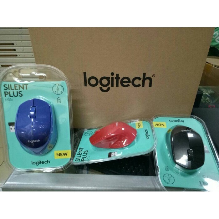 Jual Logitech Mouse Wireless M331 Silent Plus | Shopee Indonesia