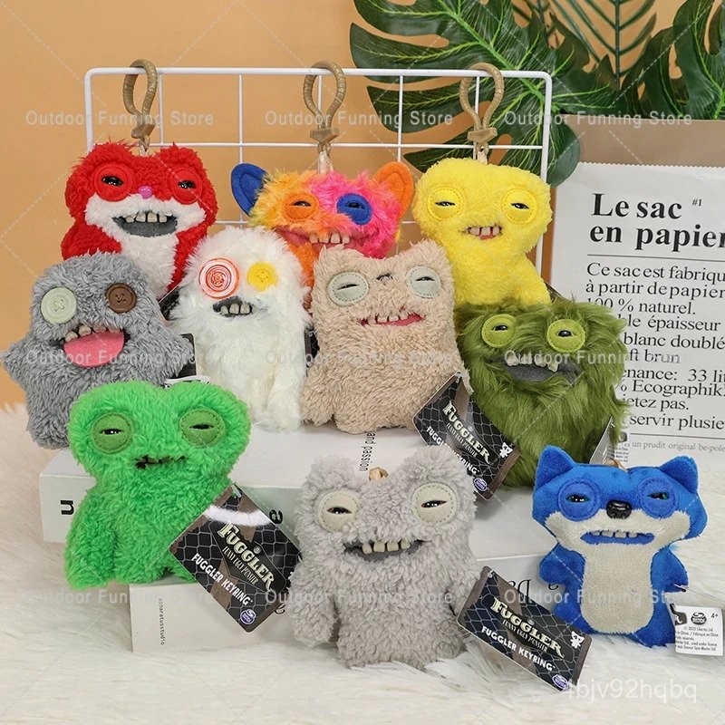 Jual Fuggler Plush Keyrings Ugly Monster 12cm Grin Grin Sasquoosh ...