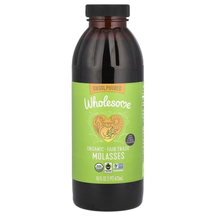 Jual Wholesome Sweeteners, Organic Molasses, Unsulphured (473 ml ...