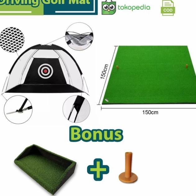 Jual Paet Combo Aet Driving Golf 150150 Jaring Golf 2 M Tray Bola ...