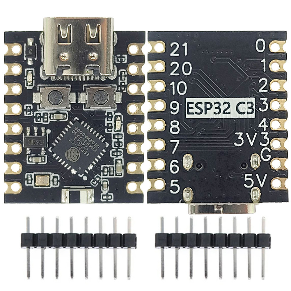 Jual NEW ESP32-C3 Wifi Module Development Board 2.4G Wi-Fi 4 BT RISC-V 32-Bit Low Power 40MHZ ...