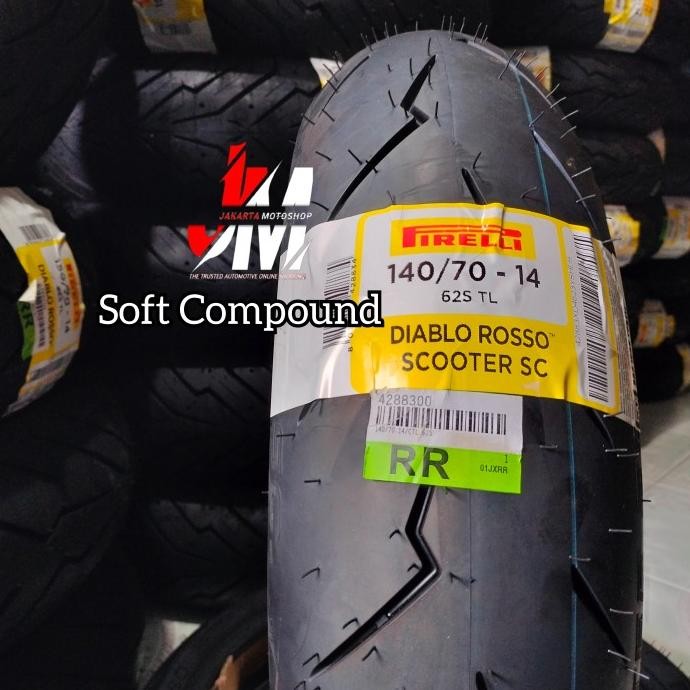 Jual Ban Pirelli Diablo Rosso Sc 140/70-14 Soft Compound | Shopee Indonesia