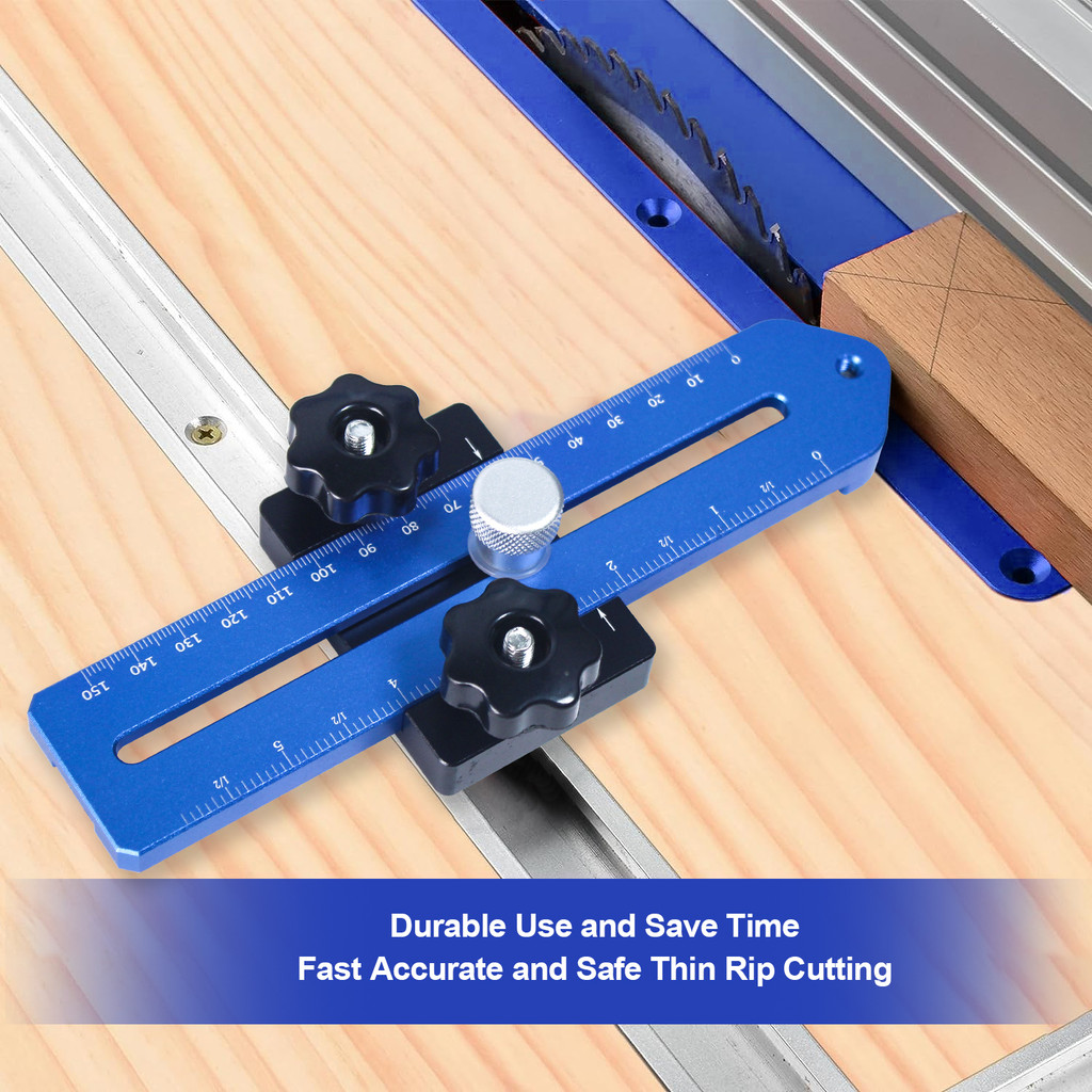 Jual SNK Safety Table Saw Jig Thin Rip Jig for Making Repetitive Narrow Thin Strip Cuts Fast ...