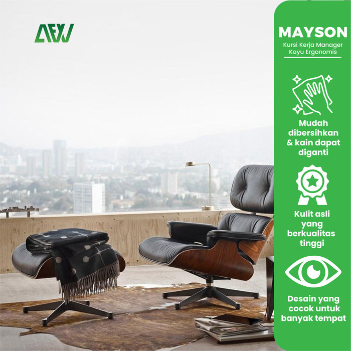 Jual MAYSON Kursi Santai Sofa Luxury Lounge Chair Sofa and Ottoman ...