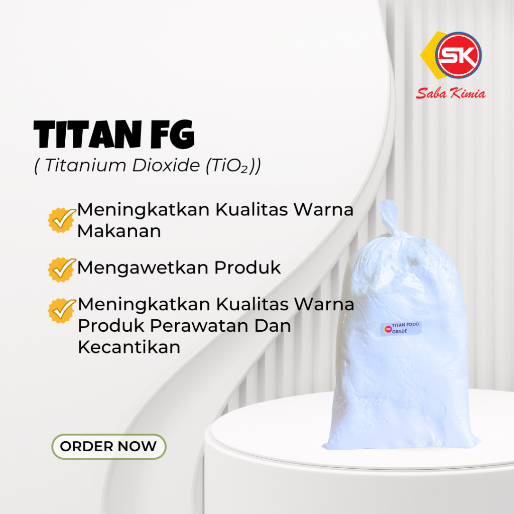 Jual Titanium Dioxide 1 Kg - Tio2 / Titan Food Grade | Shopee Indonesia