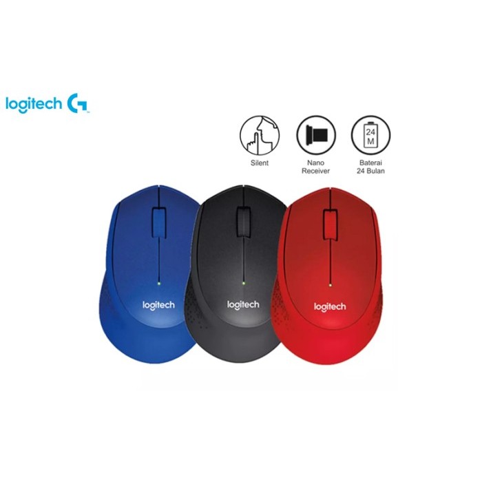 Jual Logitech M331 Mouse Wireless Silent Plus 100% Original | Shopee ...
