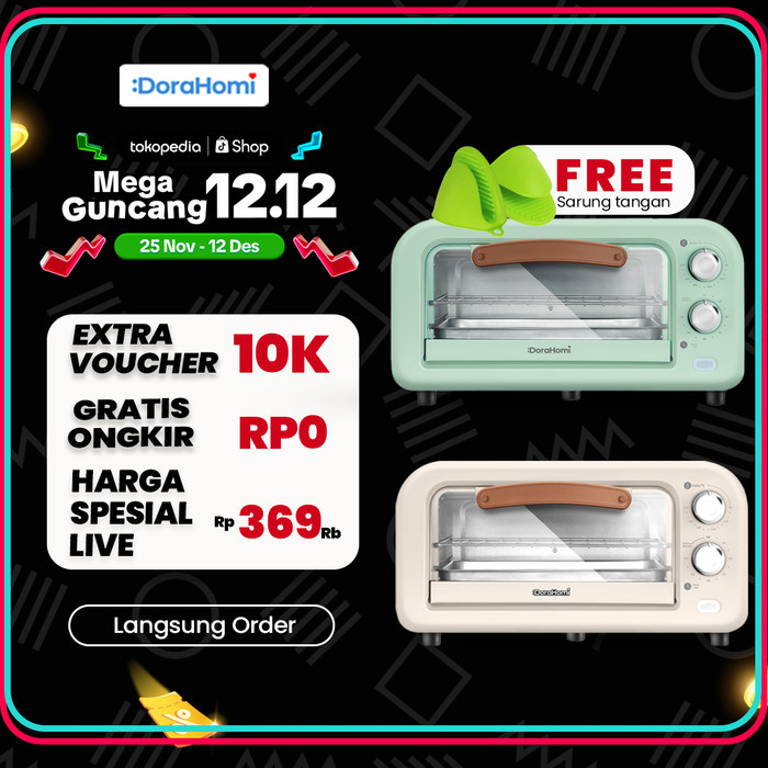 Jual Terlaris Oven Listrik Low Watt Electric Open Kue Alat Panggang ...