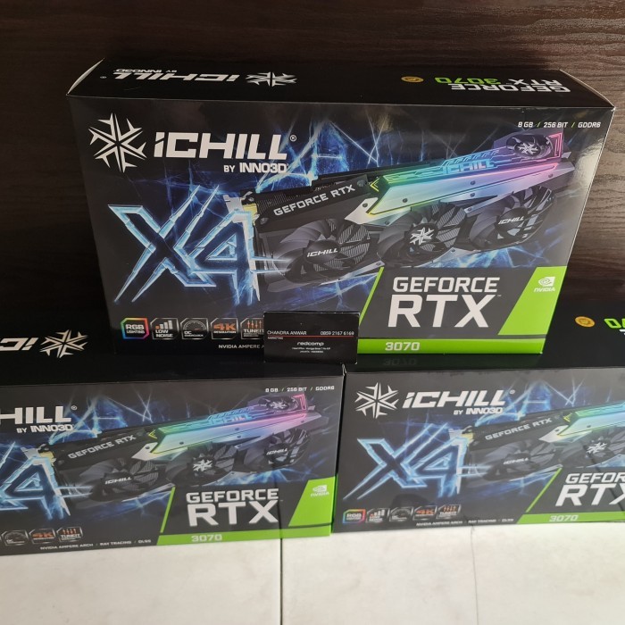 Jual INNO3D GEFORCE RTX 3070 / RTX3070 ICHILL X4 8GB GDDR6 | Shopee ...