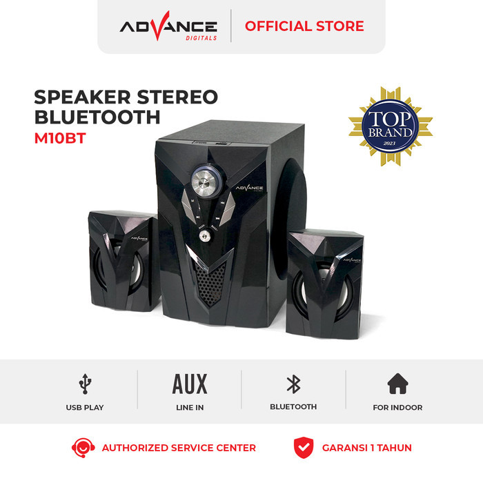 Jual Speaker Advance M10Bt Stereo Bluetooth Xtra Bass Subwoofer | Shopee Indonesia