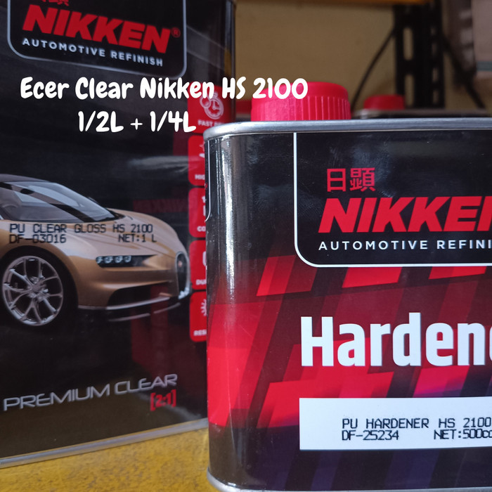 Jual Ecer Clear Nikken Hs 2100 1/2L + 1/4L | Shopee Indonesia