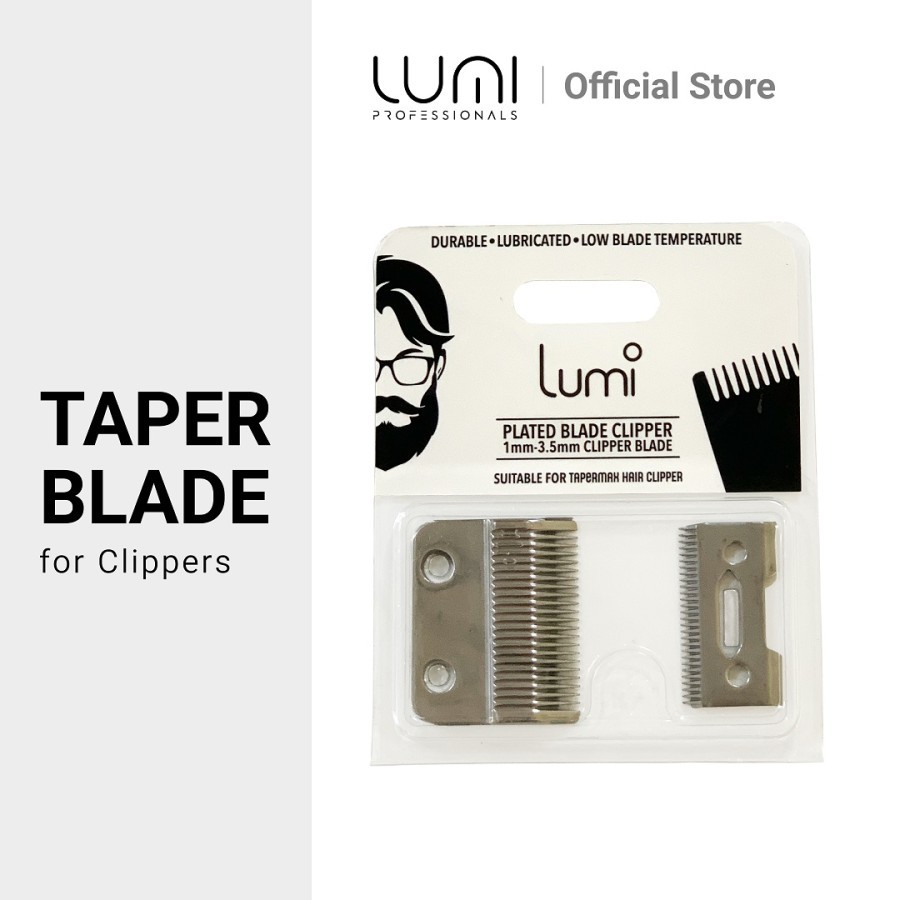 Jual LUMI Professional Taper Blade For Clippers-Blade For Tapermax ...