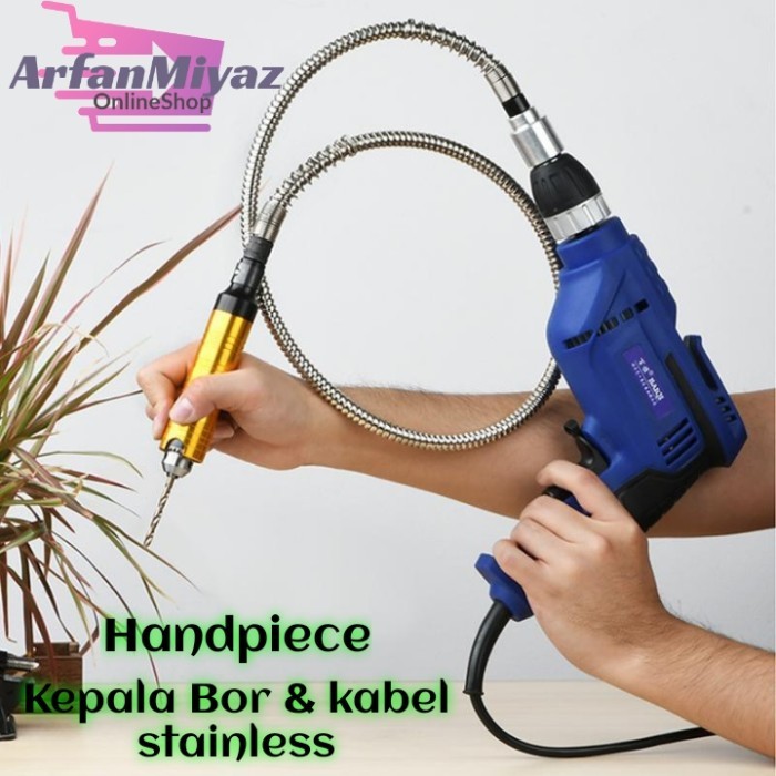 Jual Kepala Bor Handpiece 0-6,5mm dan Flexible Shaft Untuk Mata Bor ...