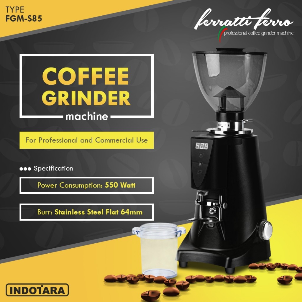 Jual Coffee Grinder Ferratti Ferro Grinder Machine FGM-S85 | Shopee ...