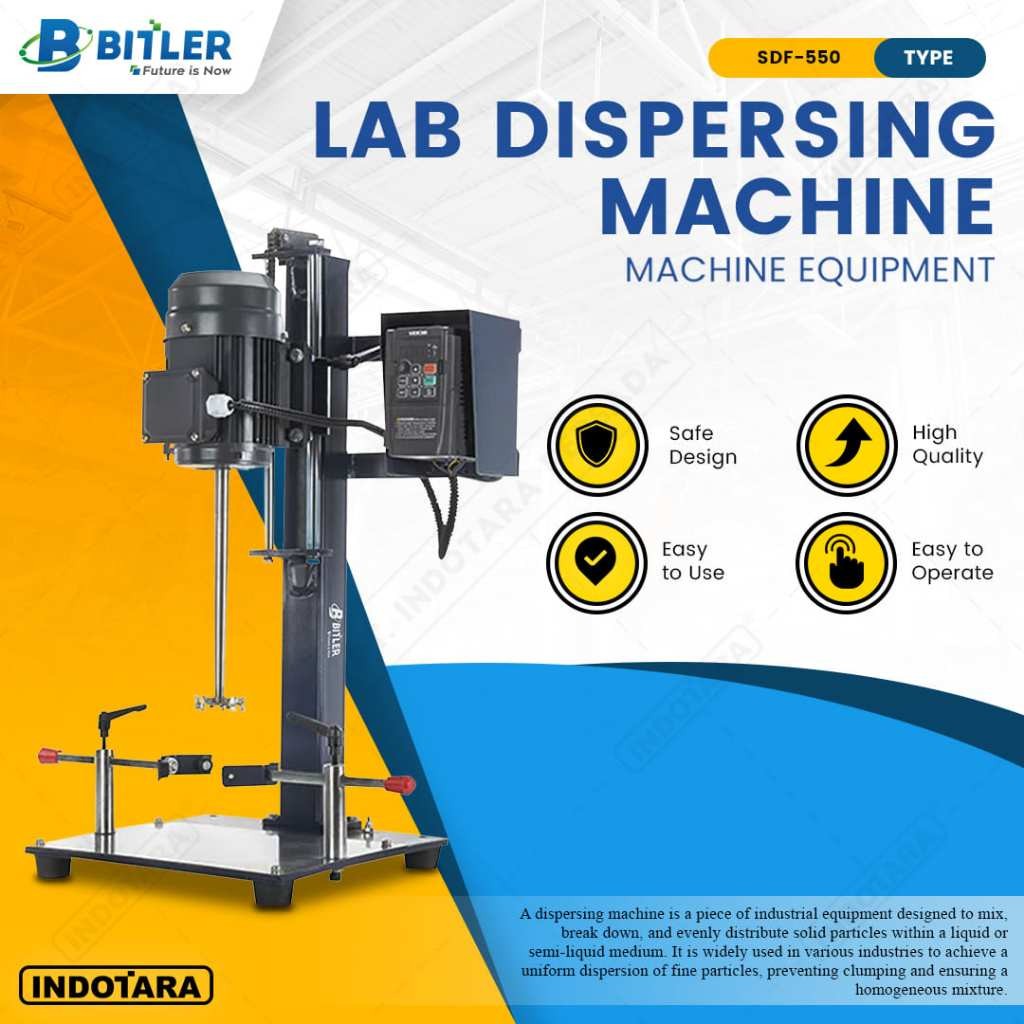 Jual Mesin Dispersi Lab Mixer Dispersing Mix Grind Laboratorium Bitler ...