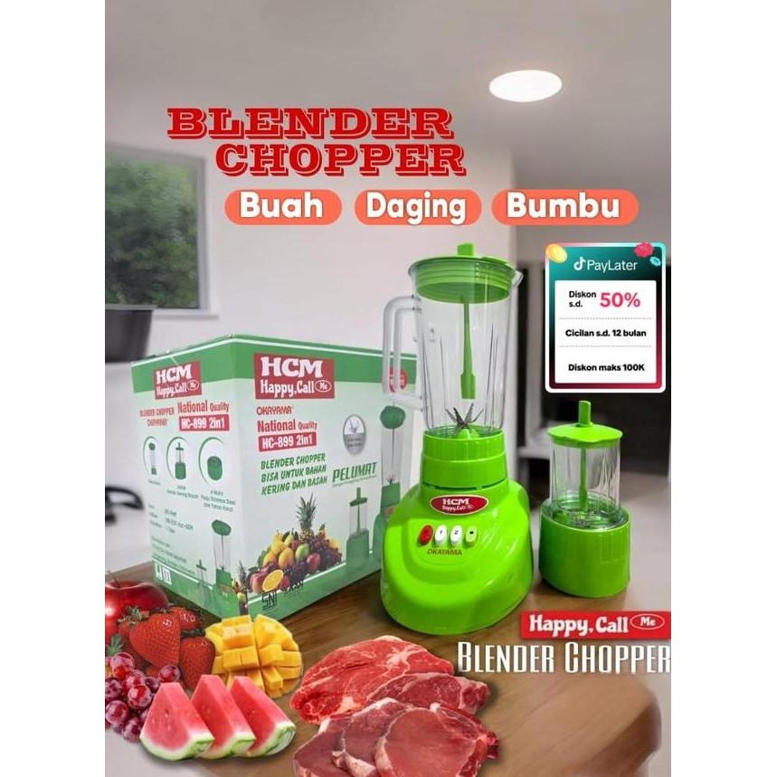 Jual Blender Chopper Happy Me Hcm L Blender Buah Chopper Daging ...