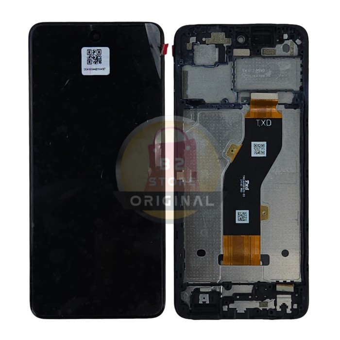 Jual Lcd Touchscreen Tecno Spark 20c BG7 - BG7n Original Fullset + Frame Lcd | Shopee Indonesia