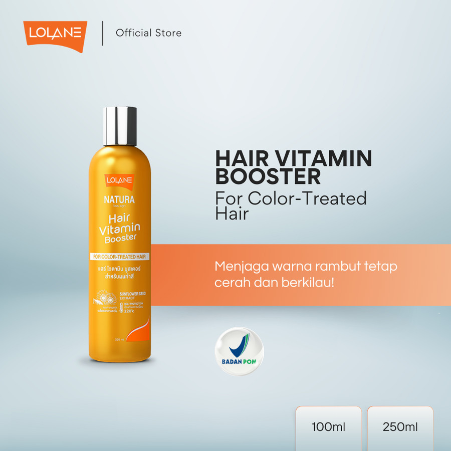 Jual LOLANE Natura Hair Vitamin Booster For Color Treated Hair ( leave ...