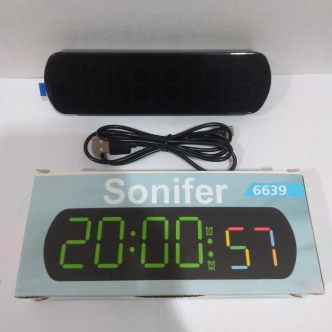 Jual Sonifer Jam Timer Digital Jam Meja Timer Dapur Countdown Stopwatch ...