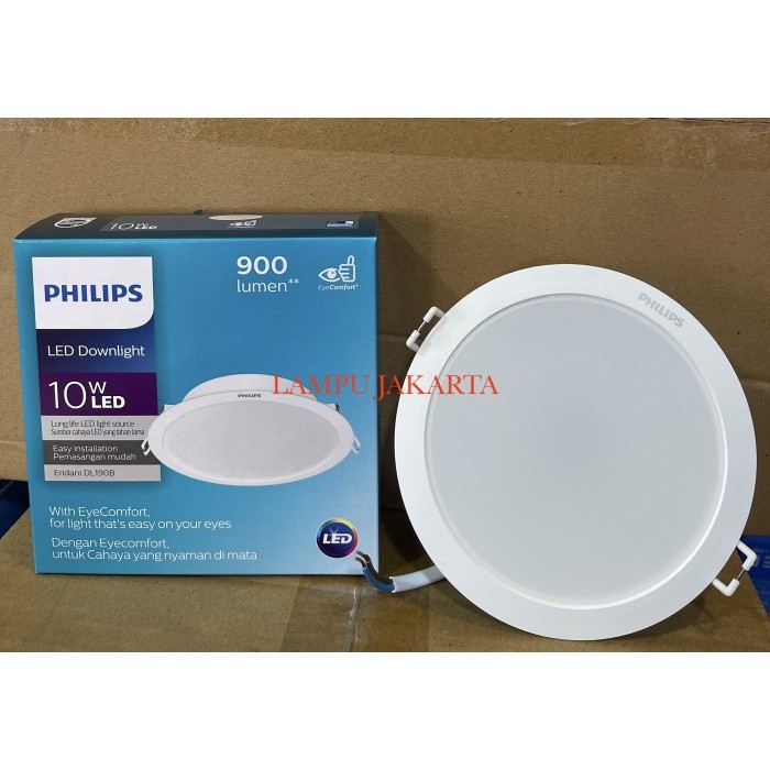 Jual Lampu Philips Downlight Led Dl190B Eridani G2 10W 10 Watt W 5 Inch 5" | Shopee Indonesia