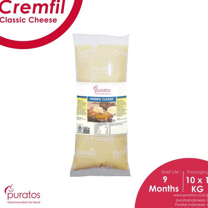 Jual Puratos Cremfil Classic Cheese / Cream (Krim) Filling Siap Pakai ...