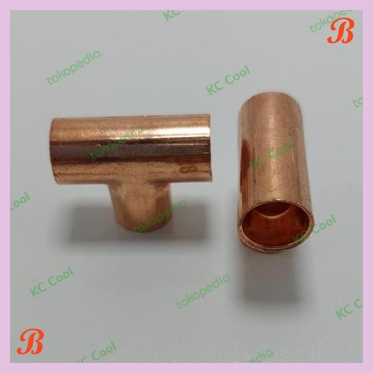 Jual | KCO | SOCK TEE PIPA AC 3/8" A SERIES FITTING PIPA AC | Shopee ...