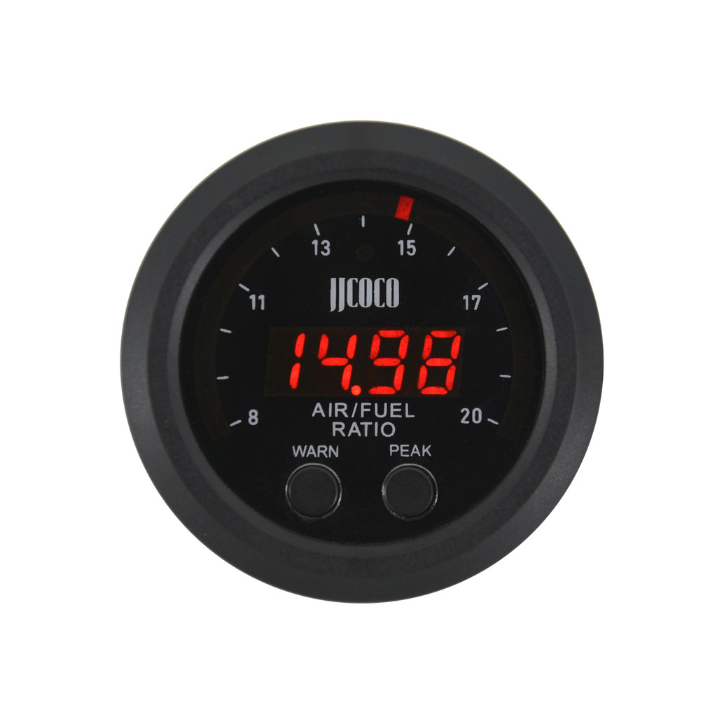Jual MUSK 12V 52MM S-Serie Air Fuel Ratio Meter Ultra-Thin Round LED ...